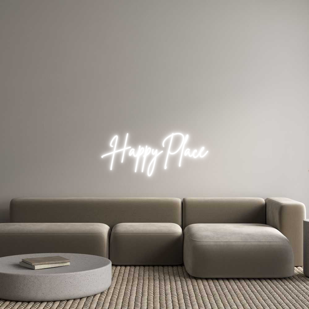 Custom Neon Sign Online Editor HappyPlace